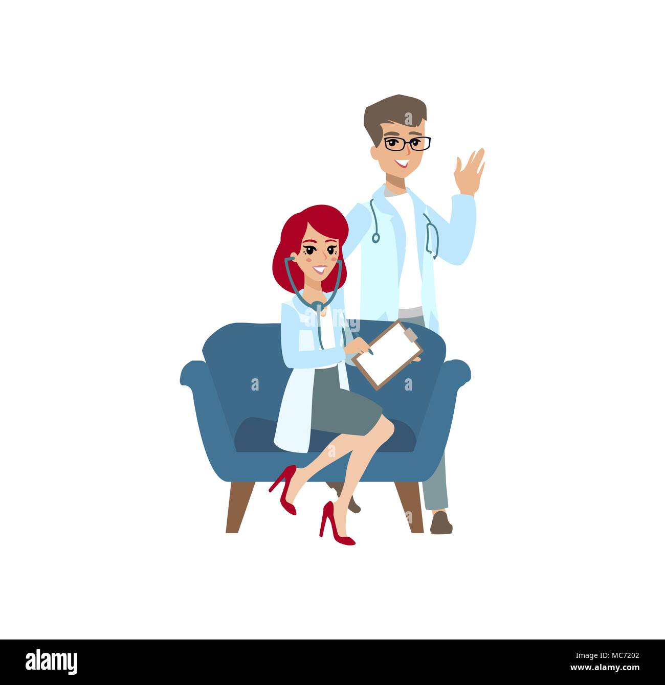 Funny character design. Cartoon illustration. Healthcare concept ...