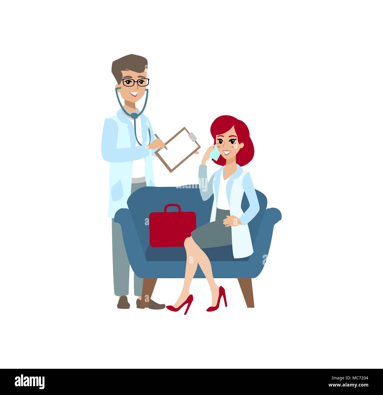 Funny character design. Cartoon illustration. Healthcare concept ...