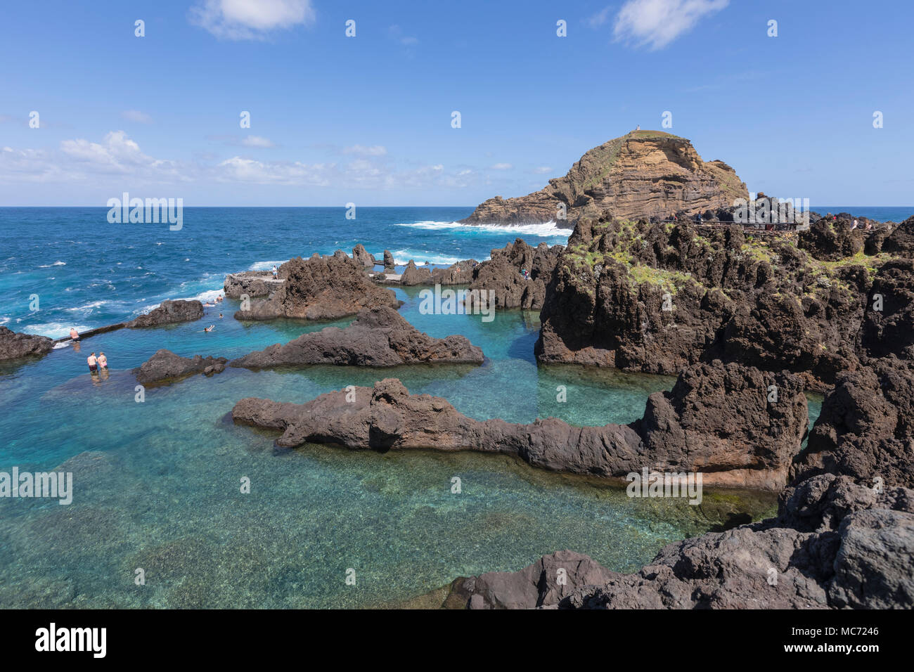 Porto moniz pools madeira hi-res stock photography and images - Alamy