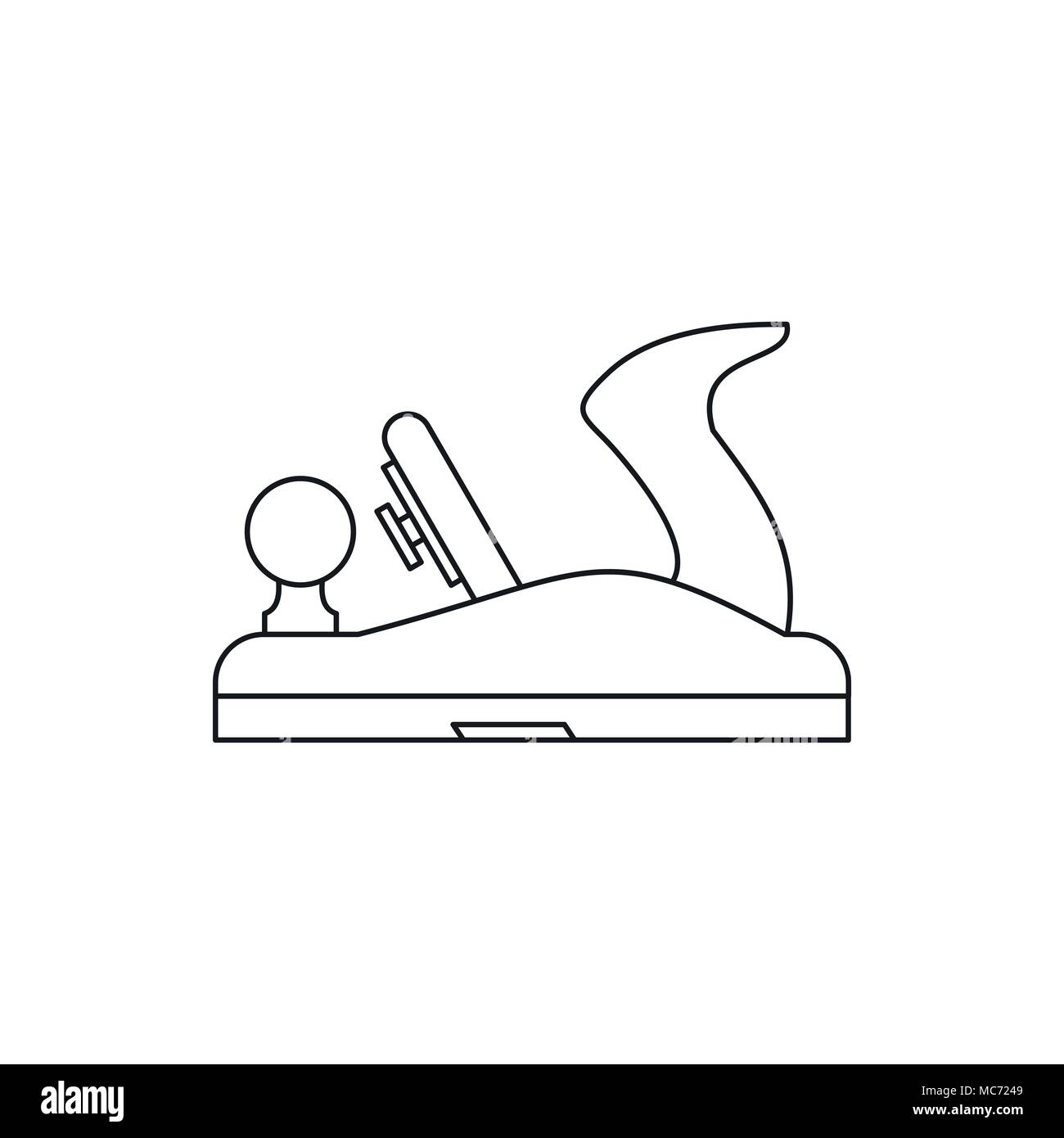 Industrial wood planer machine Stock Vector Images - Alamy