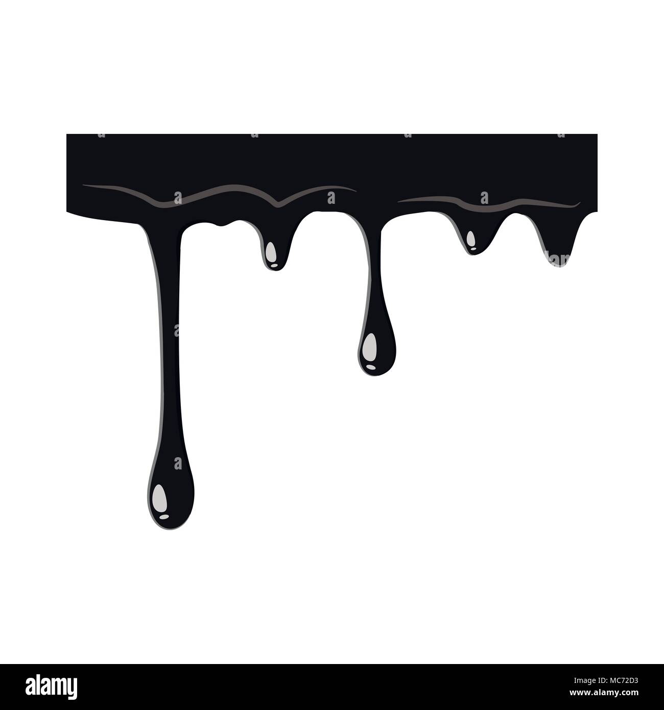 Oil leaking isolated on white background Stock Vector Image & Art - Alamy