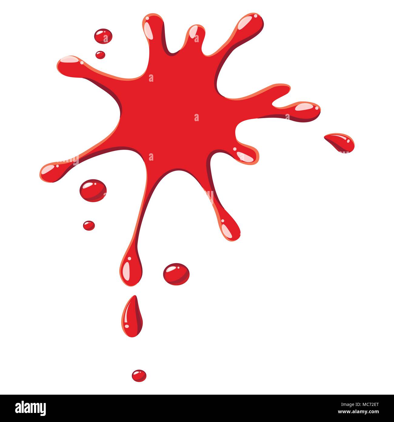 Red drops of blood icon Stock Vector Image & Art - Alamy
