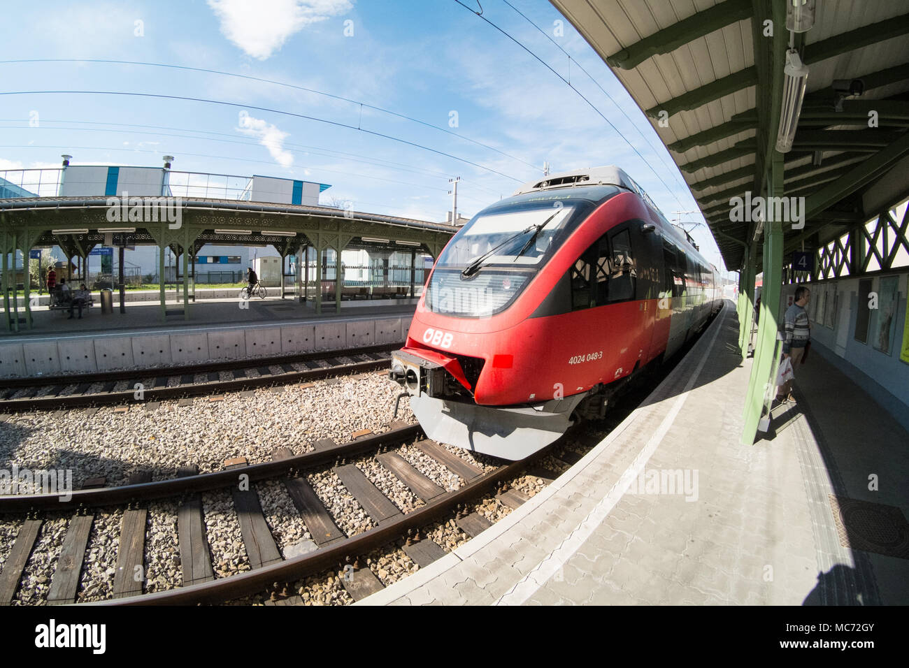 Penzing train station hi-res stock photography and images - Alamy