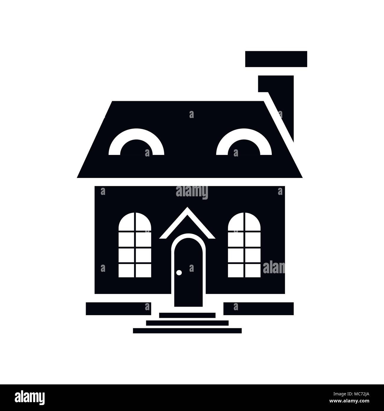 Little classic house icon hi-res stock photography and images - Alamy