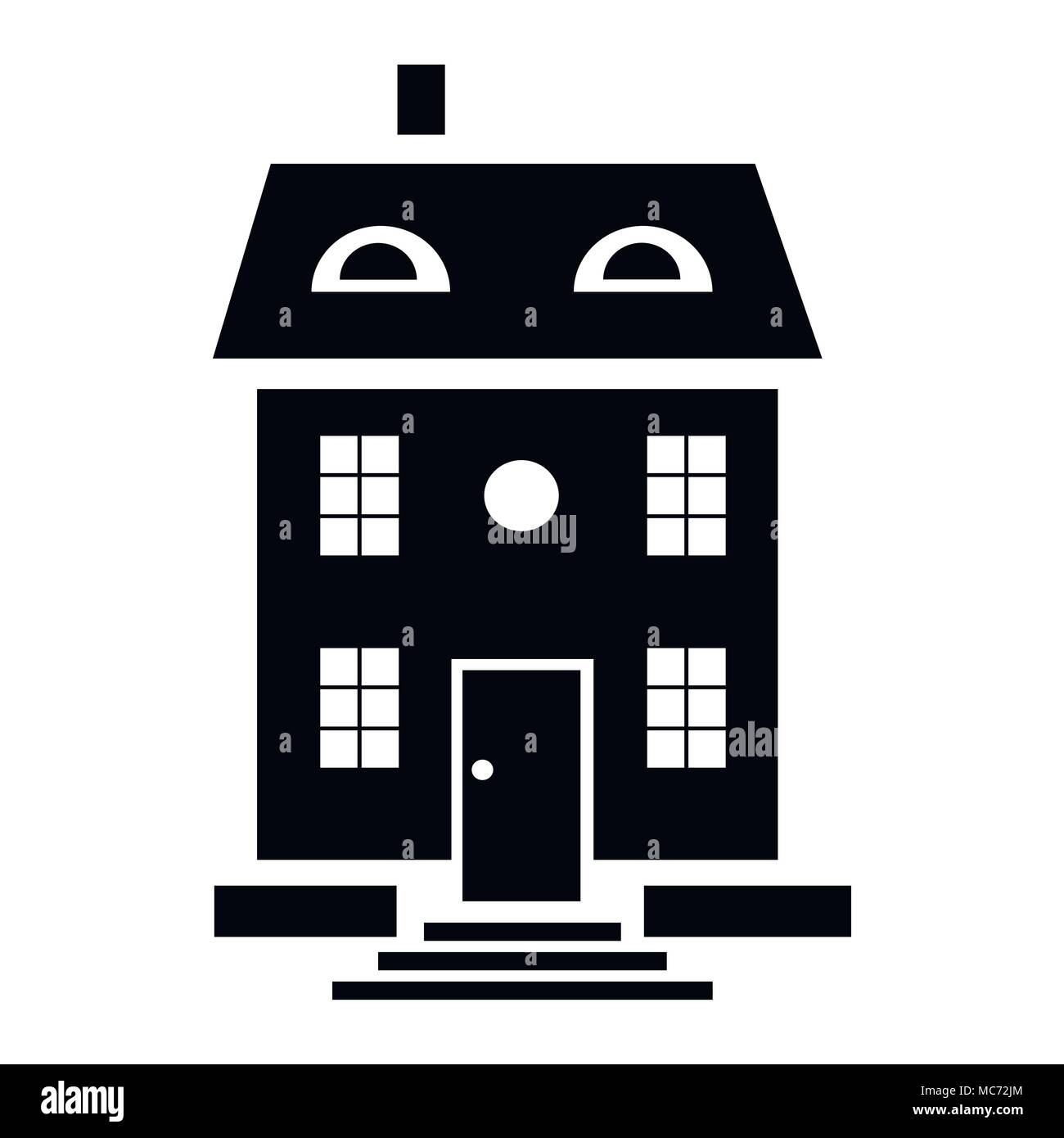 Insurance icon monochrome simple Cut Out Stock Images & Pictures - Alamy