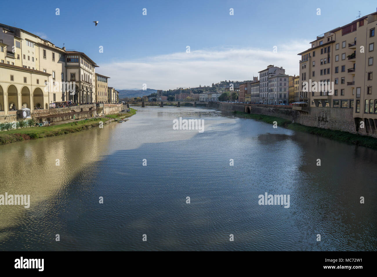 Old Bridge Florence Italy Stock Photo - Alamy