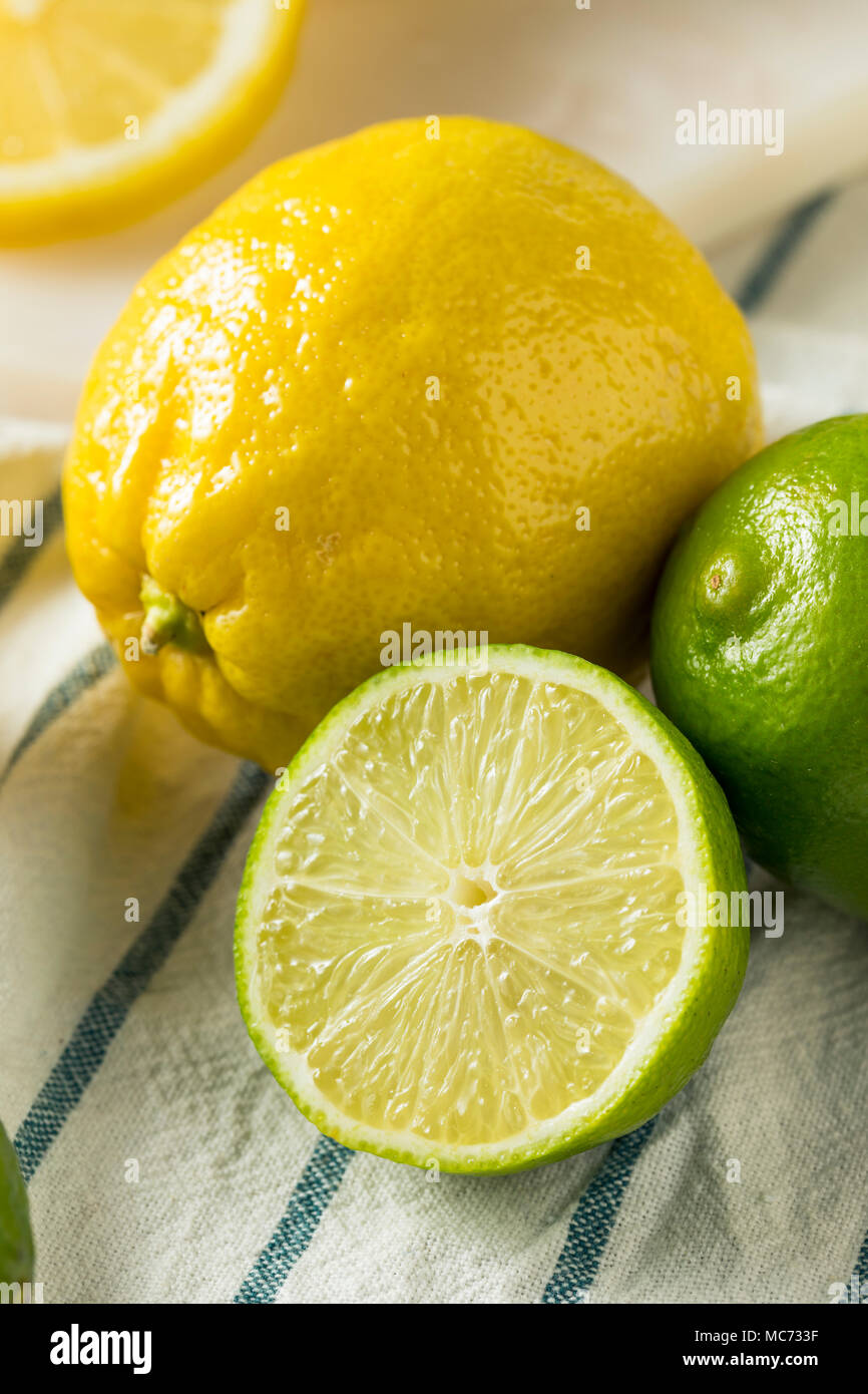 Lemons and limes hi-res stock photography and images - Alamy