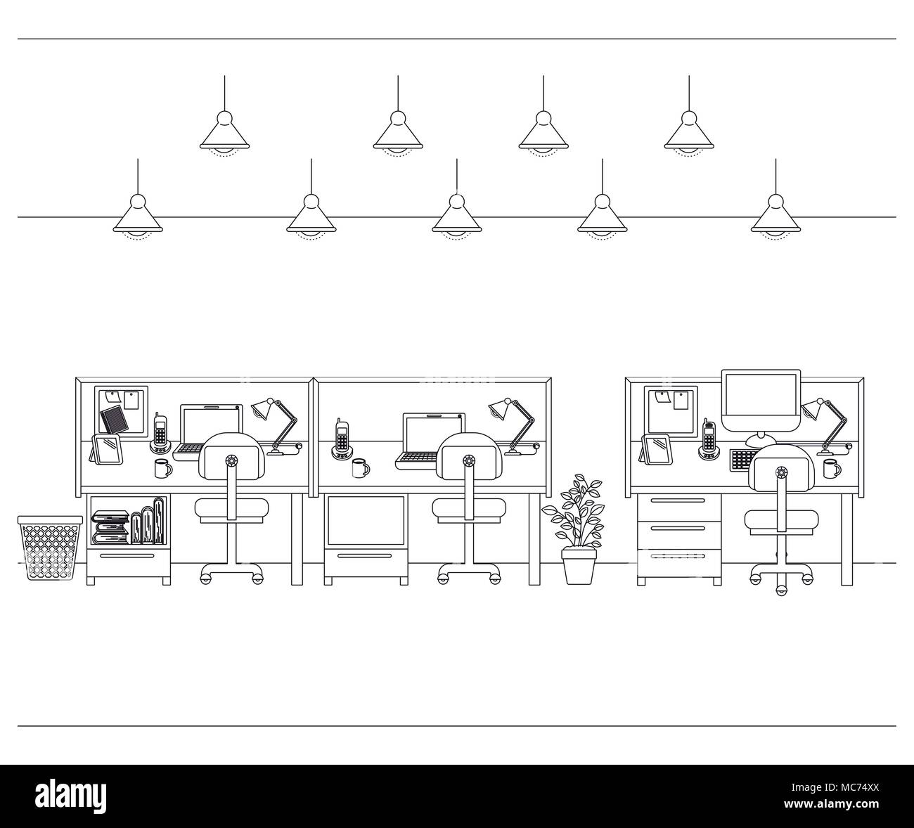 Scene designer Stock Vector Images - Alamy