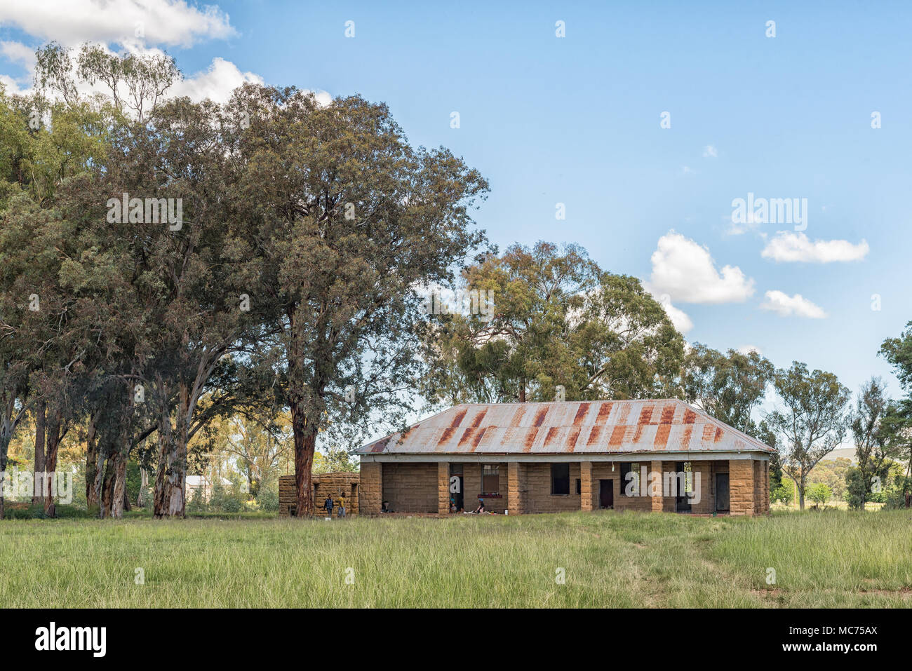 FICKSBURG, SOUTH AFRICA - MARCH 12, 2018: The ruin of the Gumtree ...