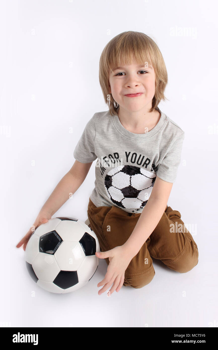 Boy football player hi-res stock photography and images - Alamy