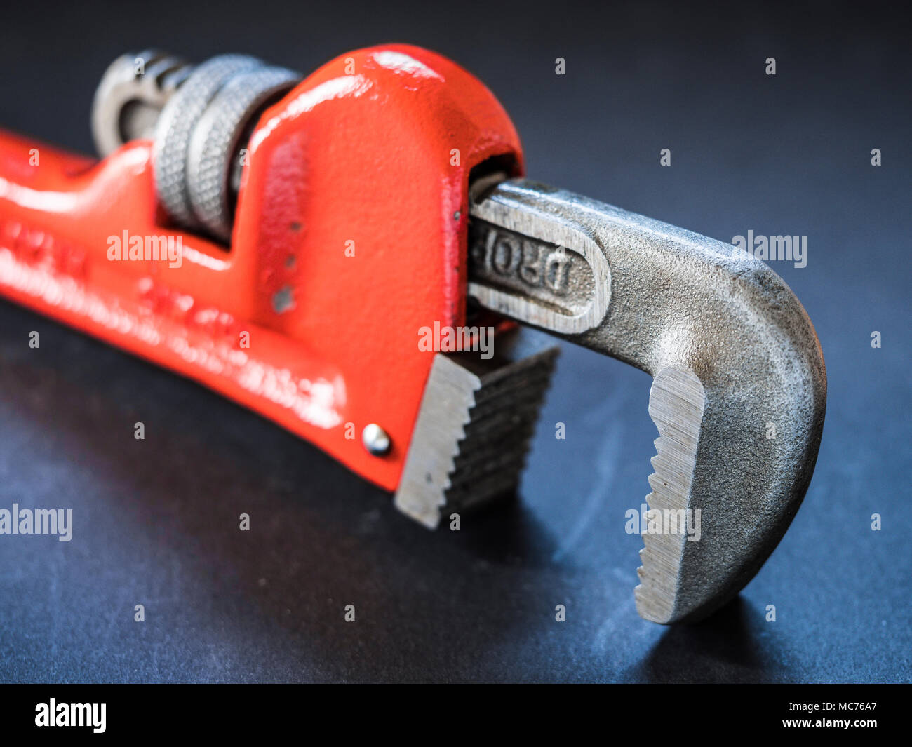 pipe wrench tool Stock Photo - Alamy
