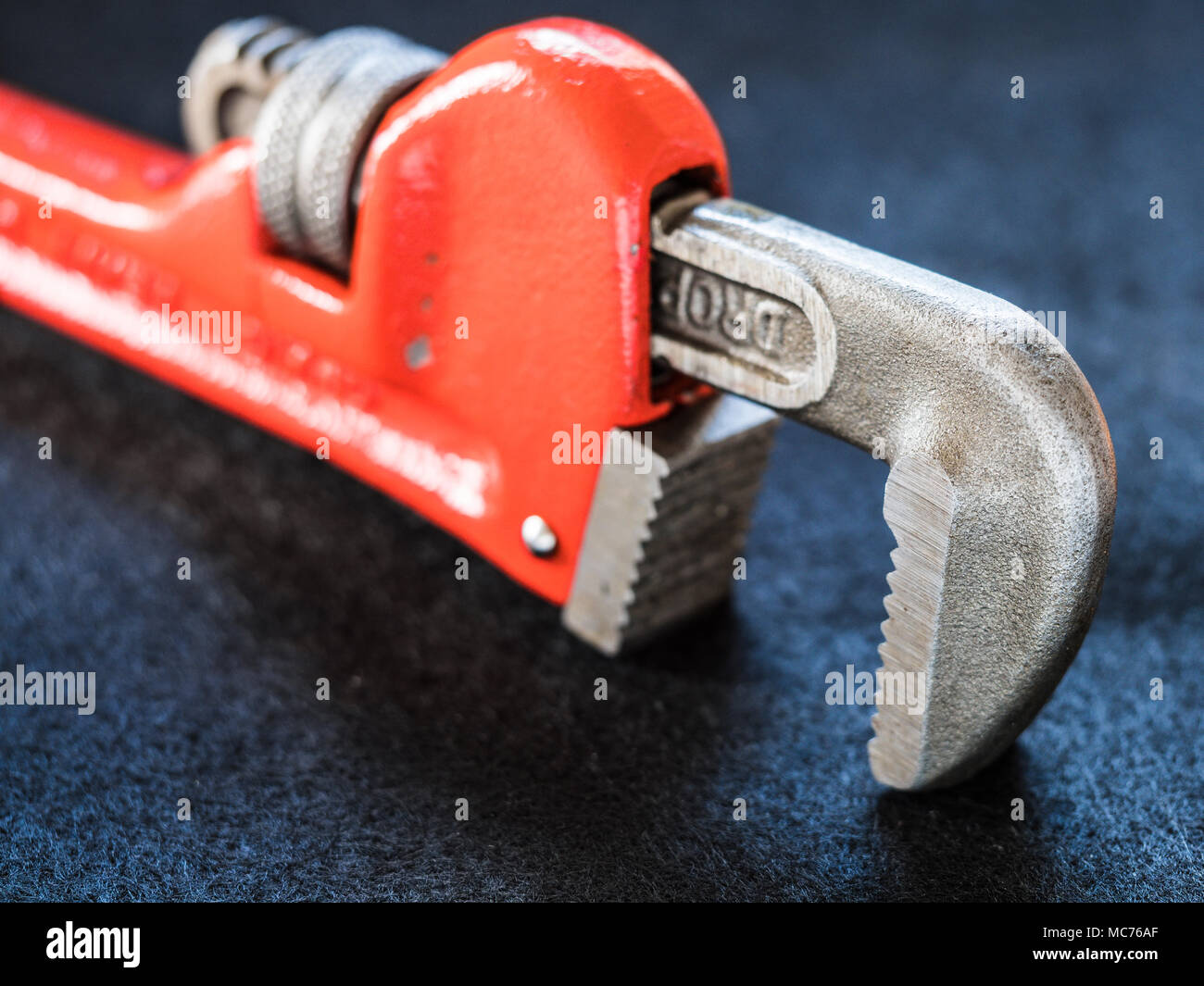 pipe wrench tool Stock Photo - Alamy