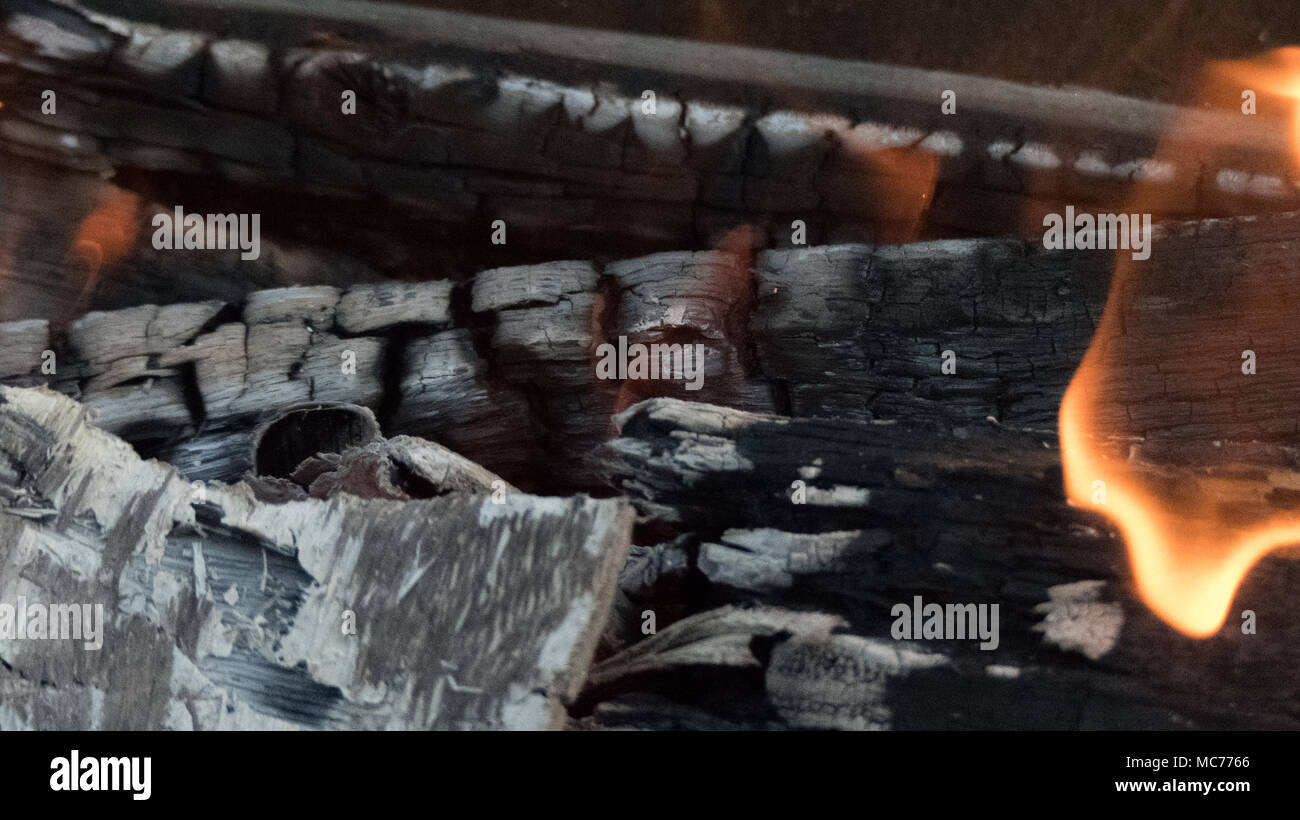 Burnt pieces of wood hi-res stock photography and images - Alamy
