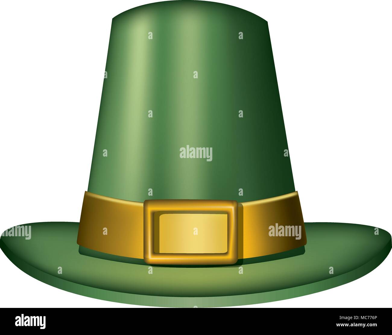 Irish Elf Hat Isolated Icon Stock Vector Image And Art Alamy