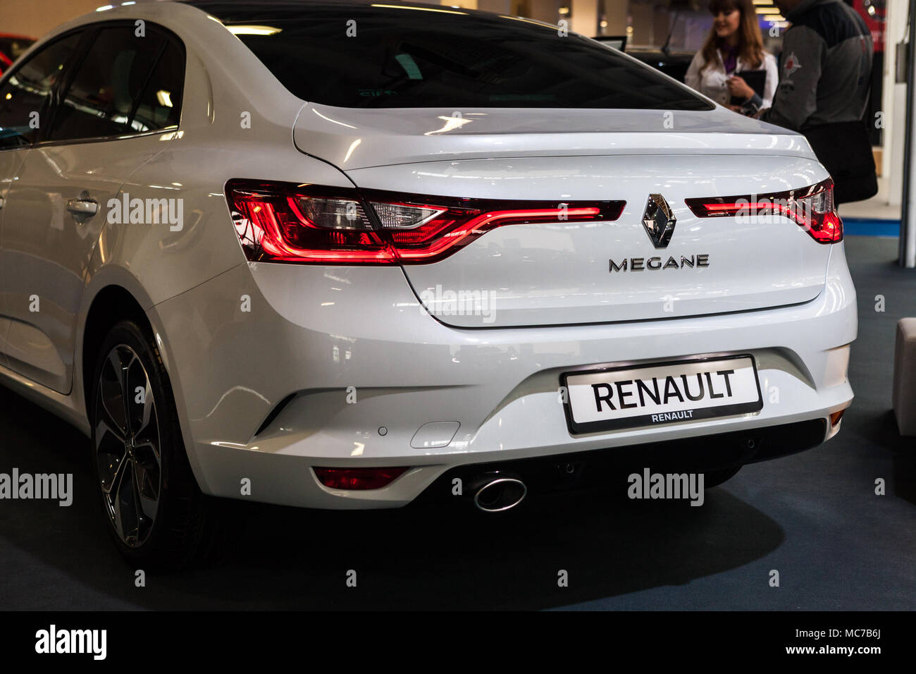 Zagreb, Croatia. 12th Apr, 2018. Zagreb Auto Show exhibition of the ...