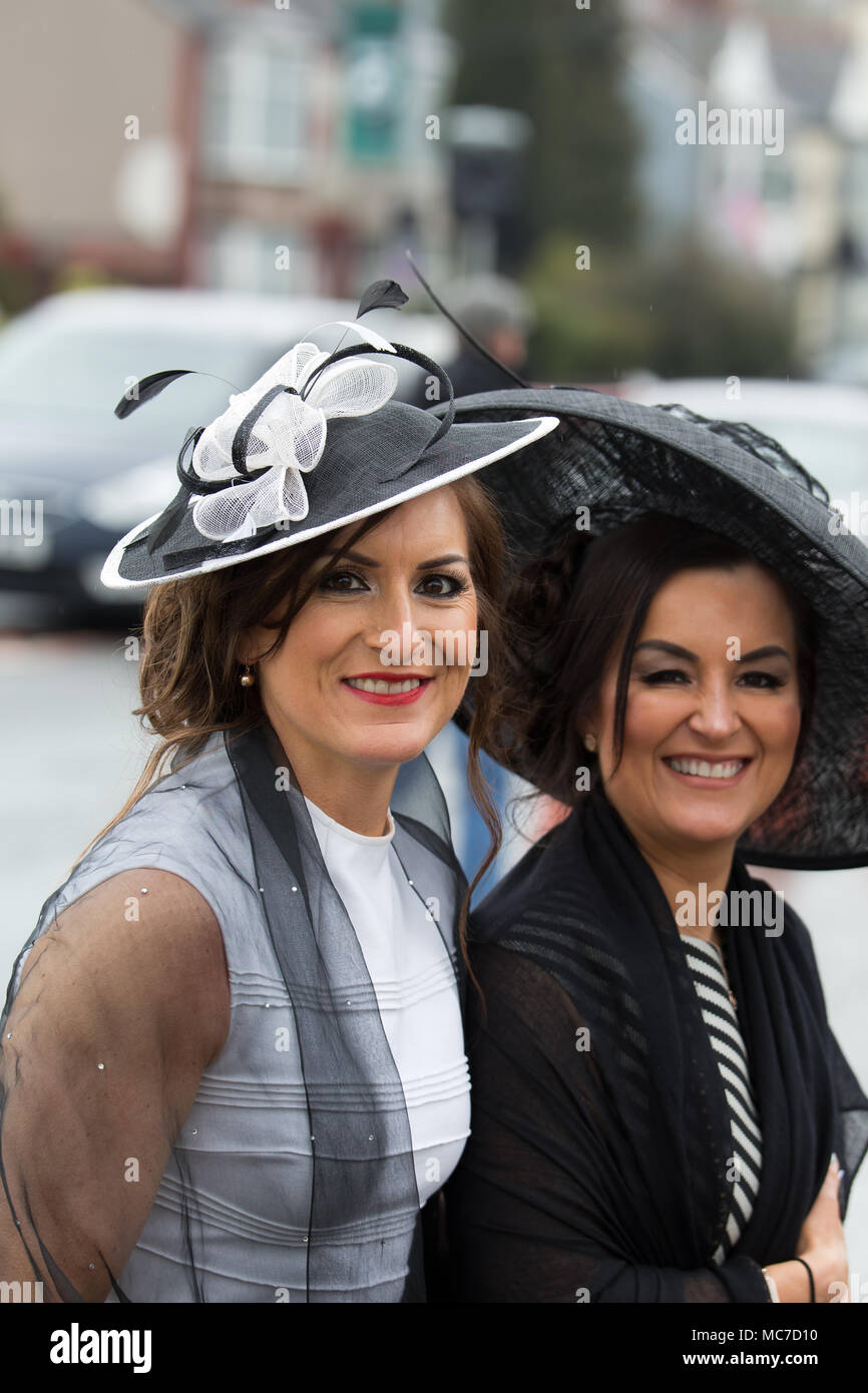 Aintree, Liverpool, Merseyside, UK. 13th Apr, 2018. Ladies Day, the ...