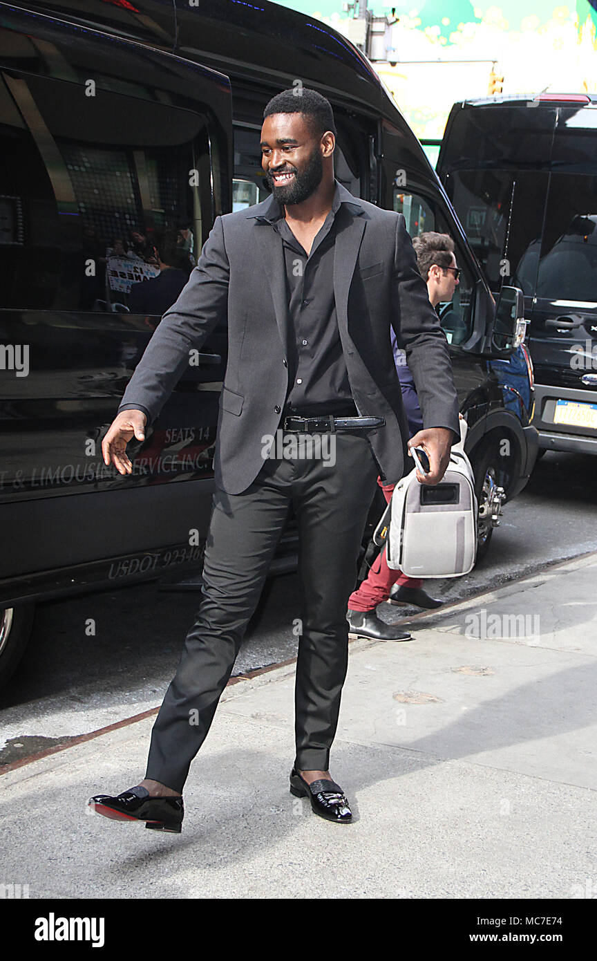 NEW YORK, NY April 13, 2018:Keo Motsepe attend Dancing with the Stars ...