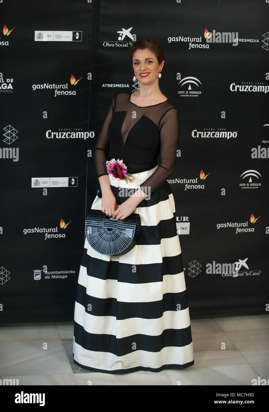 Spanish actress Ruth Gabriel poses on the photocall inside of the ...