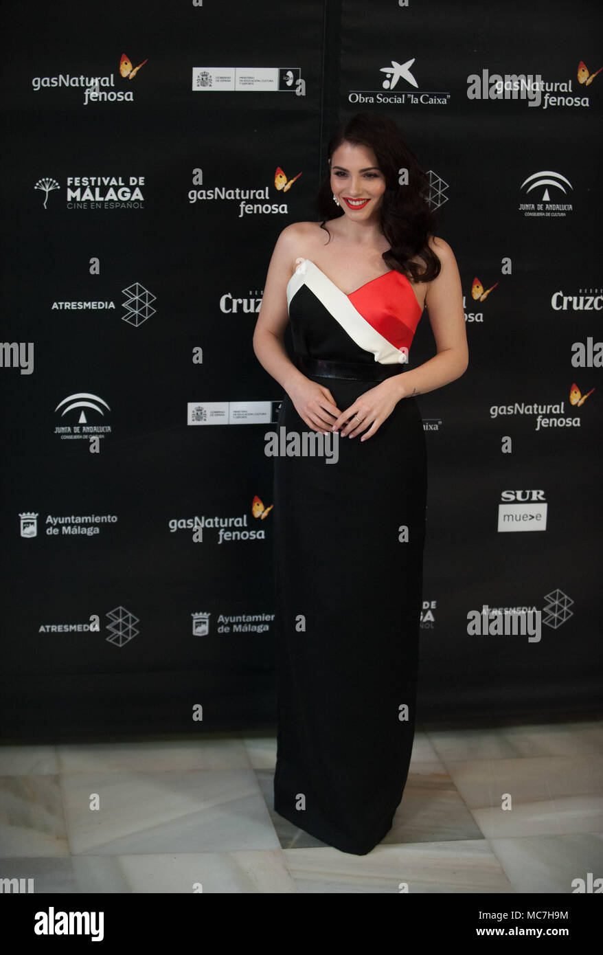 Spanish actress Andrea Duro poses on the photocall inside of the ...