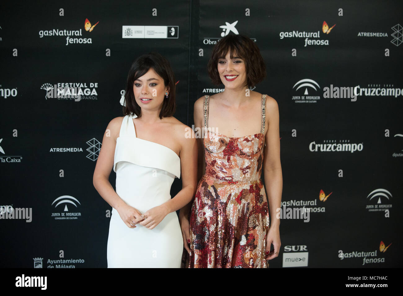 Spanish actress Belen Cuesta and spanish actress Ana Castillo pose on ...