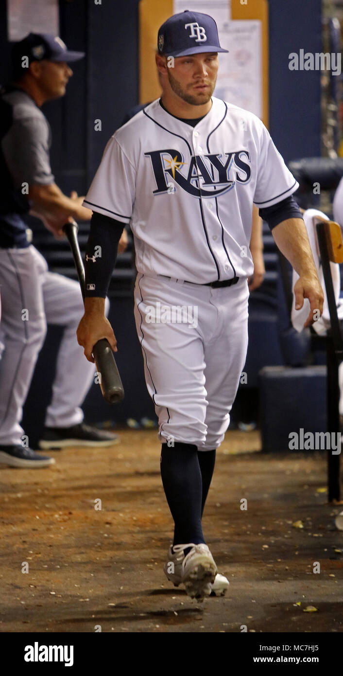 St. Petersburg, Florida, USA. 13th Apr, 2018. JIM DAMASKE | Times.Rays ...