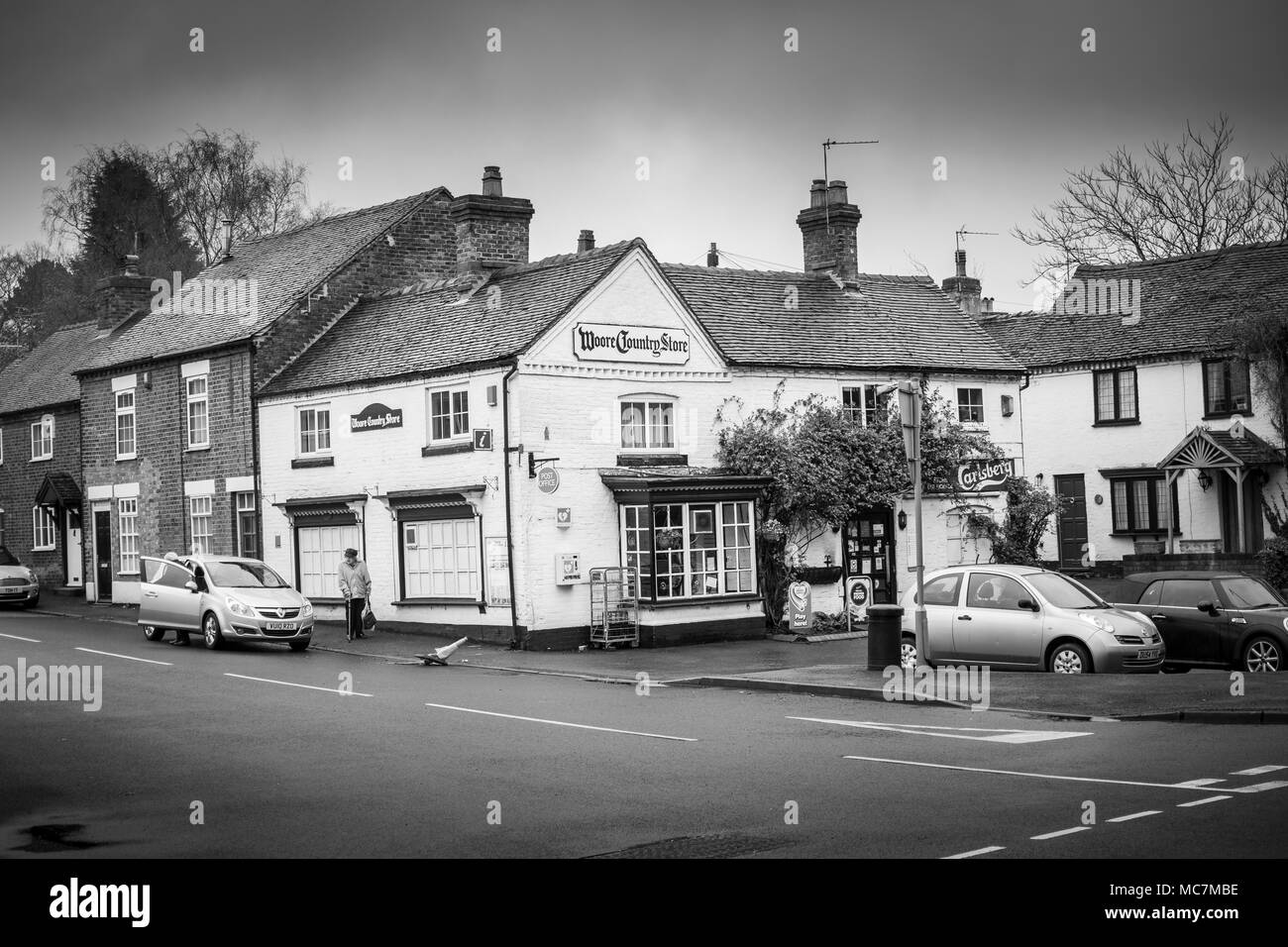 Woore shropshire Black and White Stock Photos & Images - Alamy