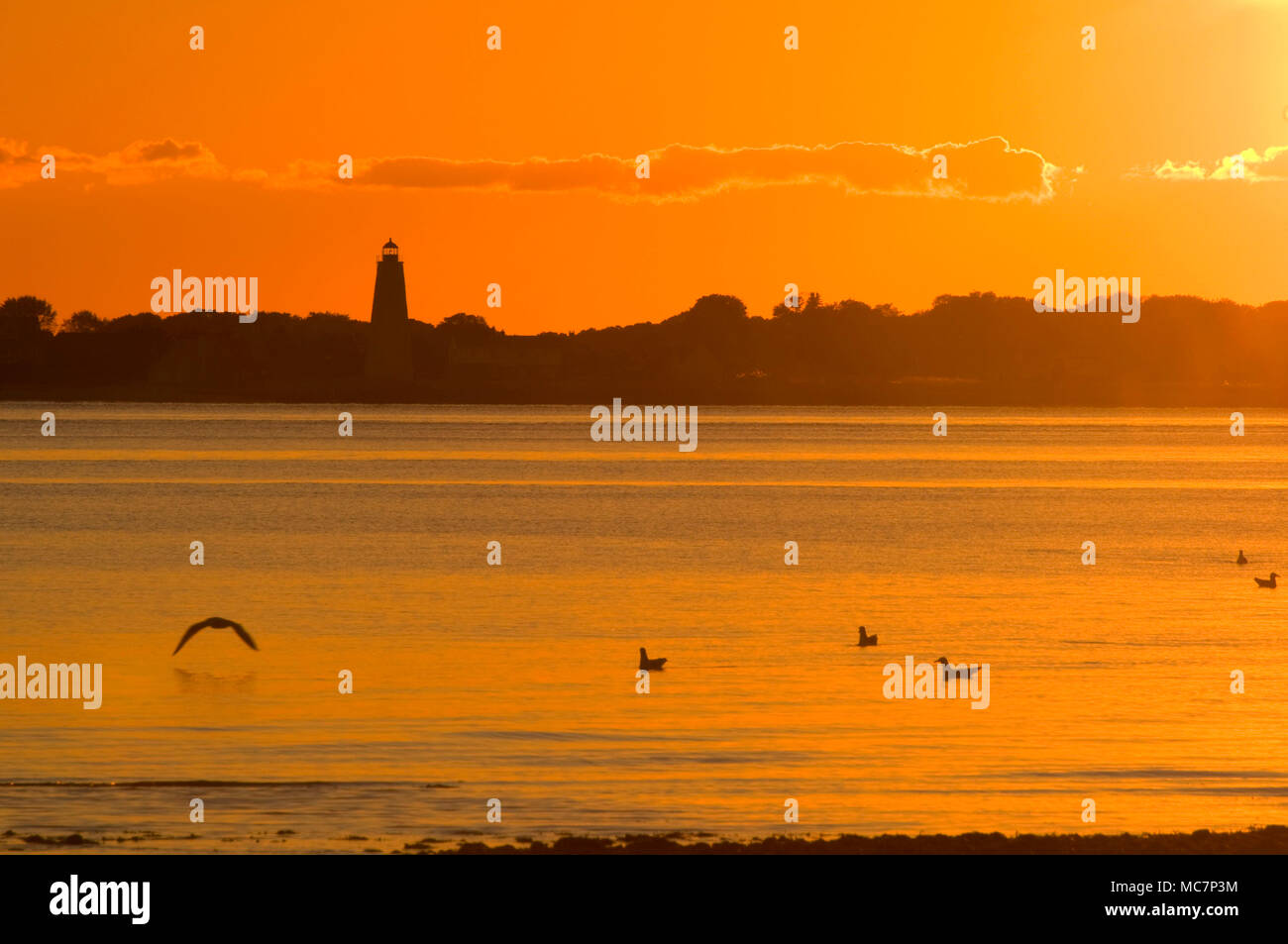 Saybrook point lighthouse hi-res stock photography and images - Alamy