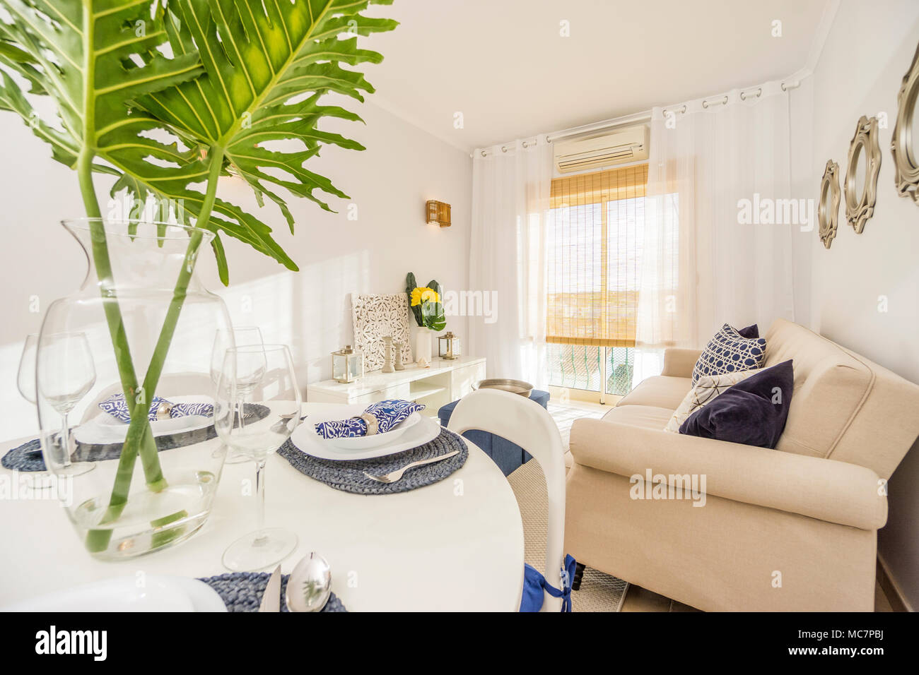Interior design table hi-res stock photography and images - Alamy