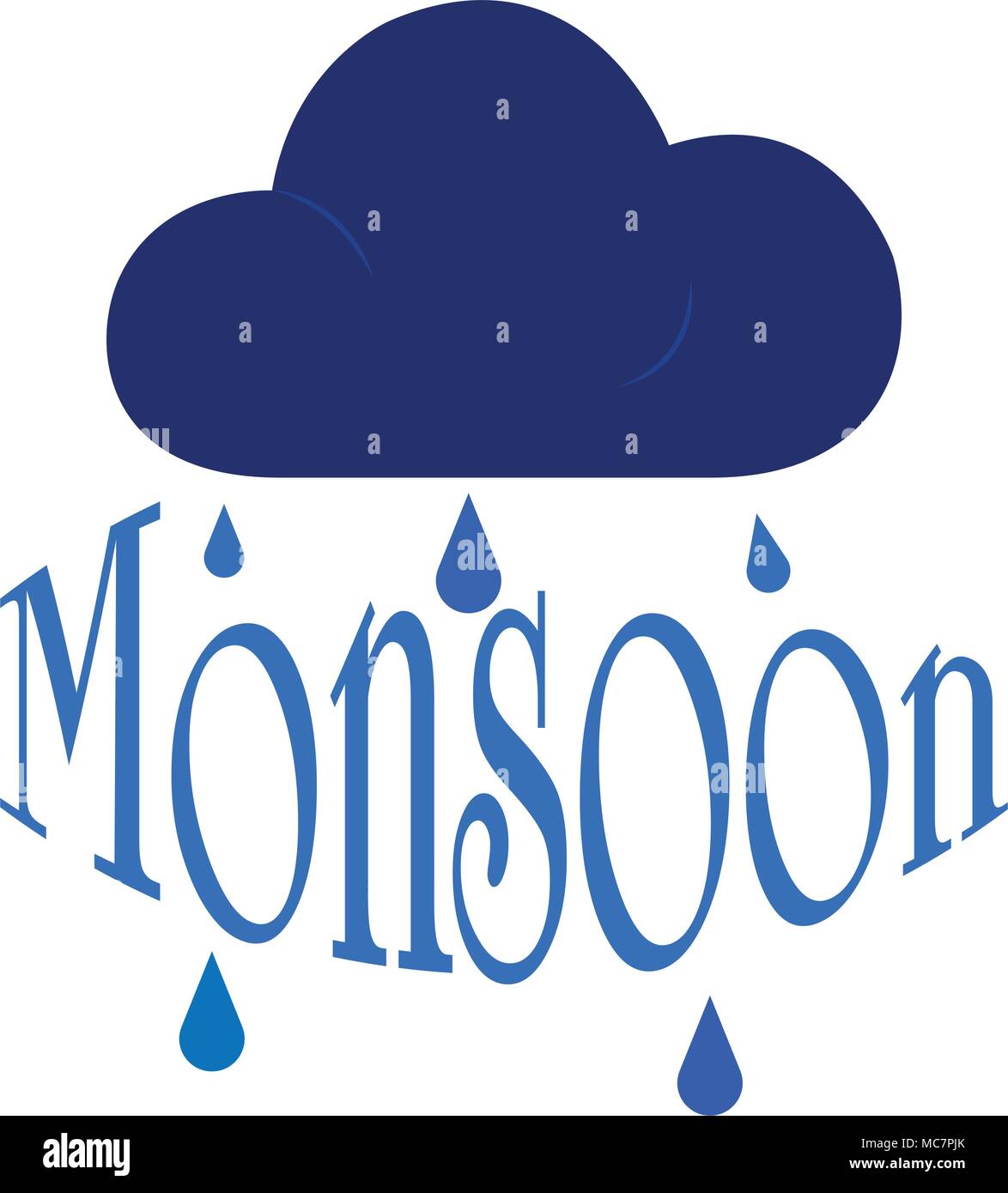 Abstract monsoon background Stock Vector Image & Art - Alamy