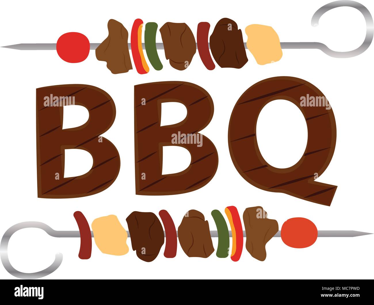 Abstract BBQ label Stock Vector Image & Art - Alamy