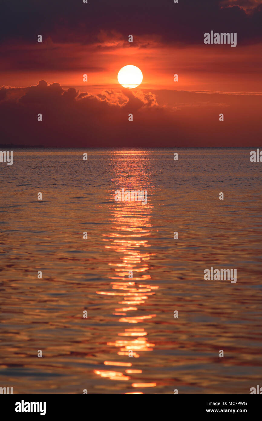 scenic naturally of golden hours sunset Stock Photo - Alamy