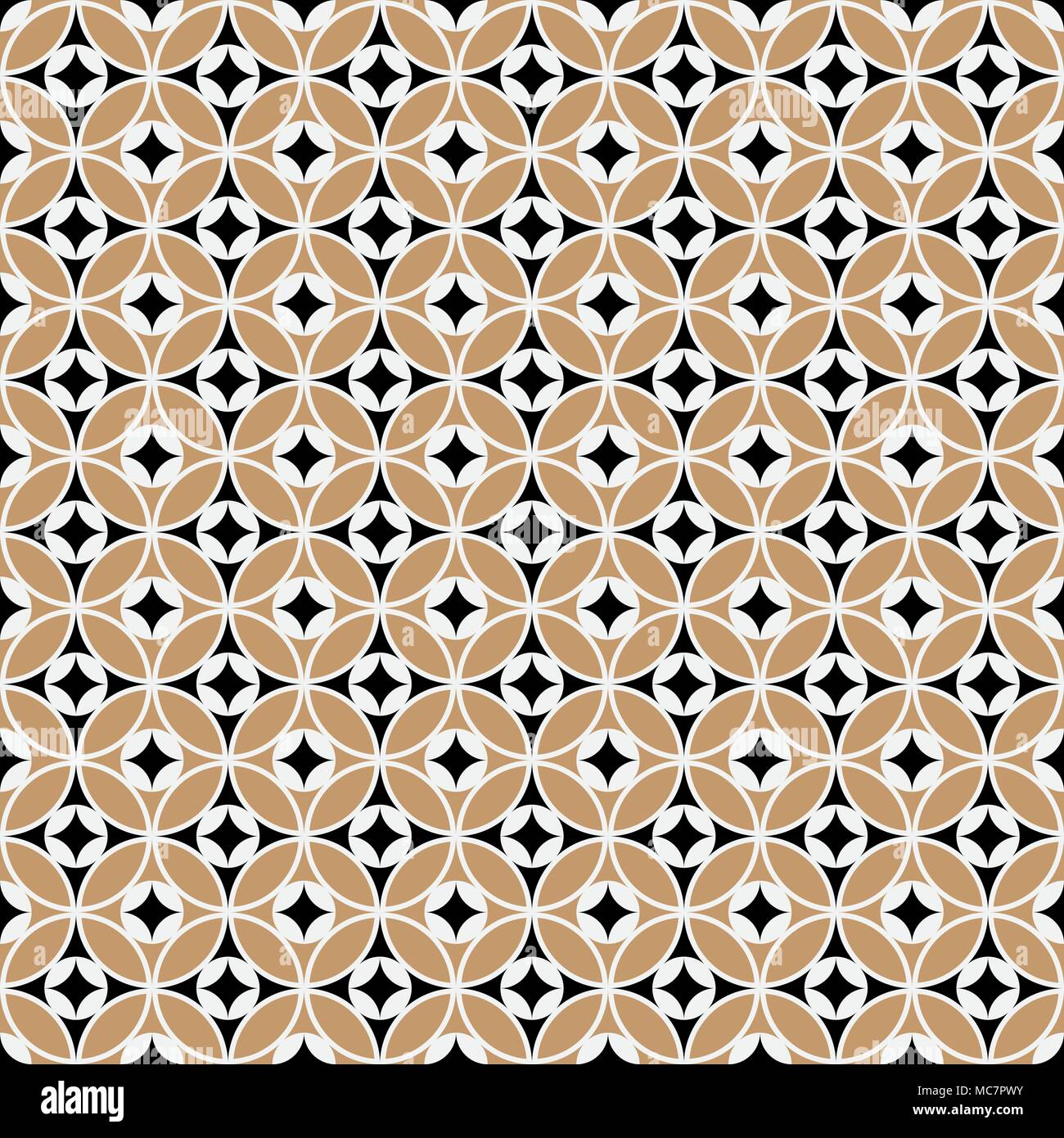 Geometric circle seamless star pattern. Abstract texture for textile ...