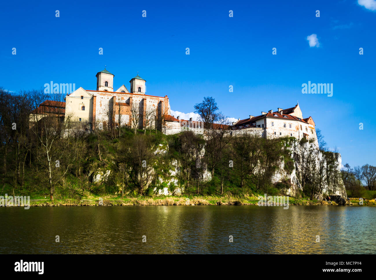 Benedictine abbey in Tyniec, Poland Stock Photo - Alamy