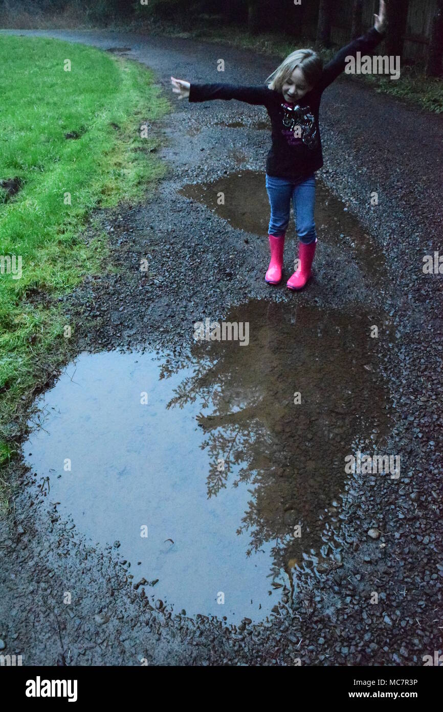 Heart Shape Puddle Stock Photo - Alamy
