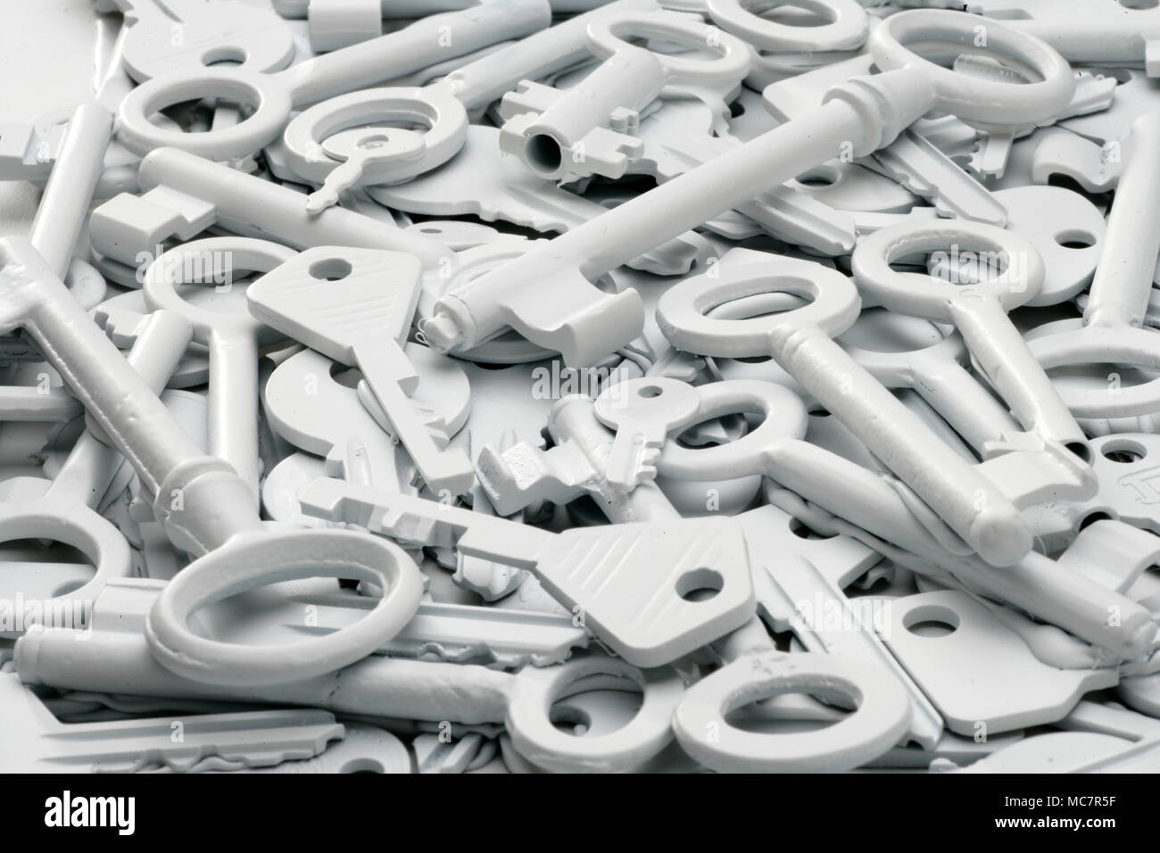 background of many white keys Stock Photo - Alamy