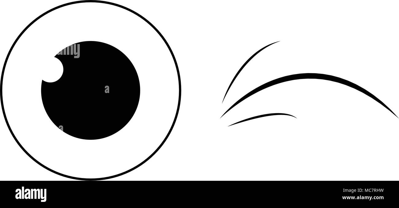 Abstract cartoon eyes Stock Vector Image & Art - Alamy