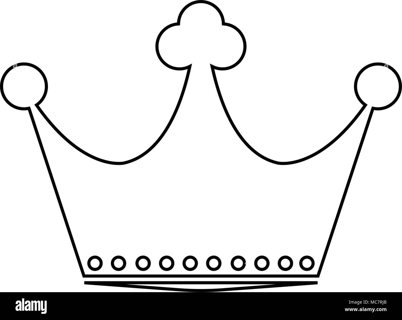 Abstract elegant crown Stock Vector Image & Art - Alamy