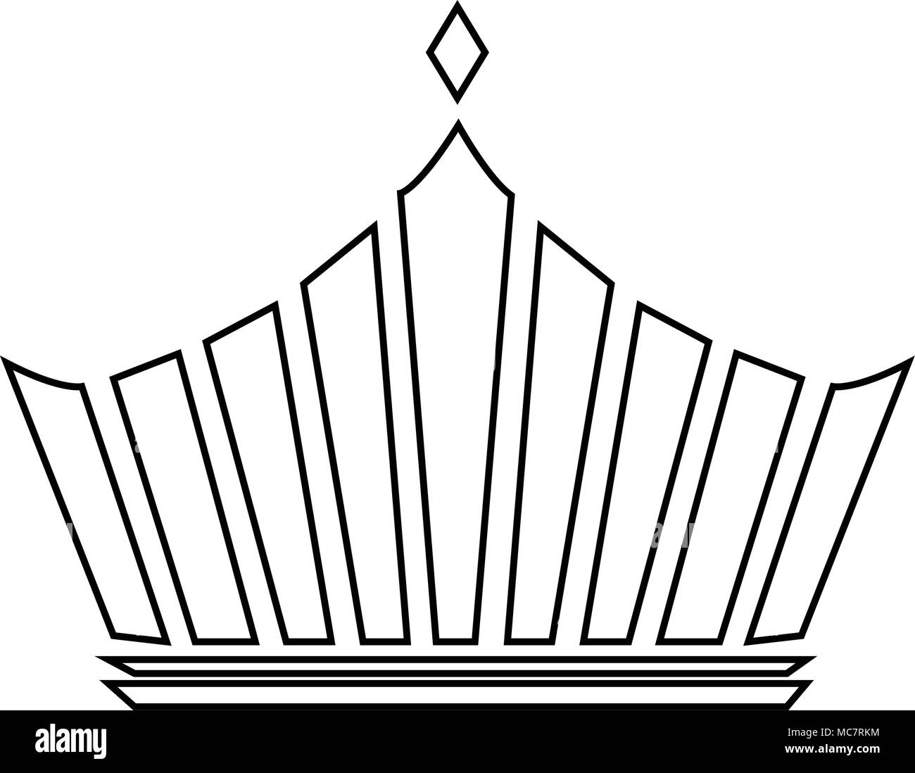 Abstract elegant crown Stock Vector Image & Art - Alamy