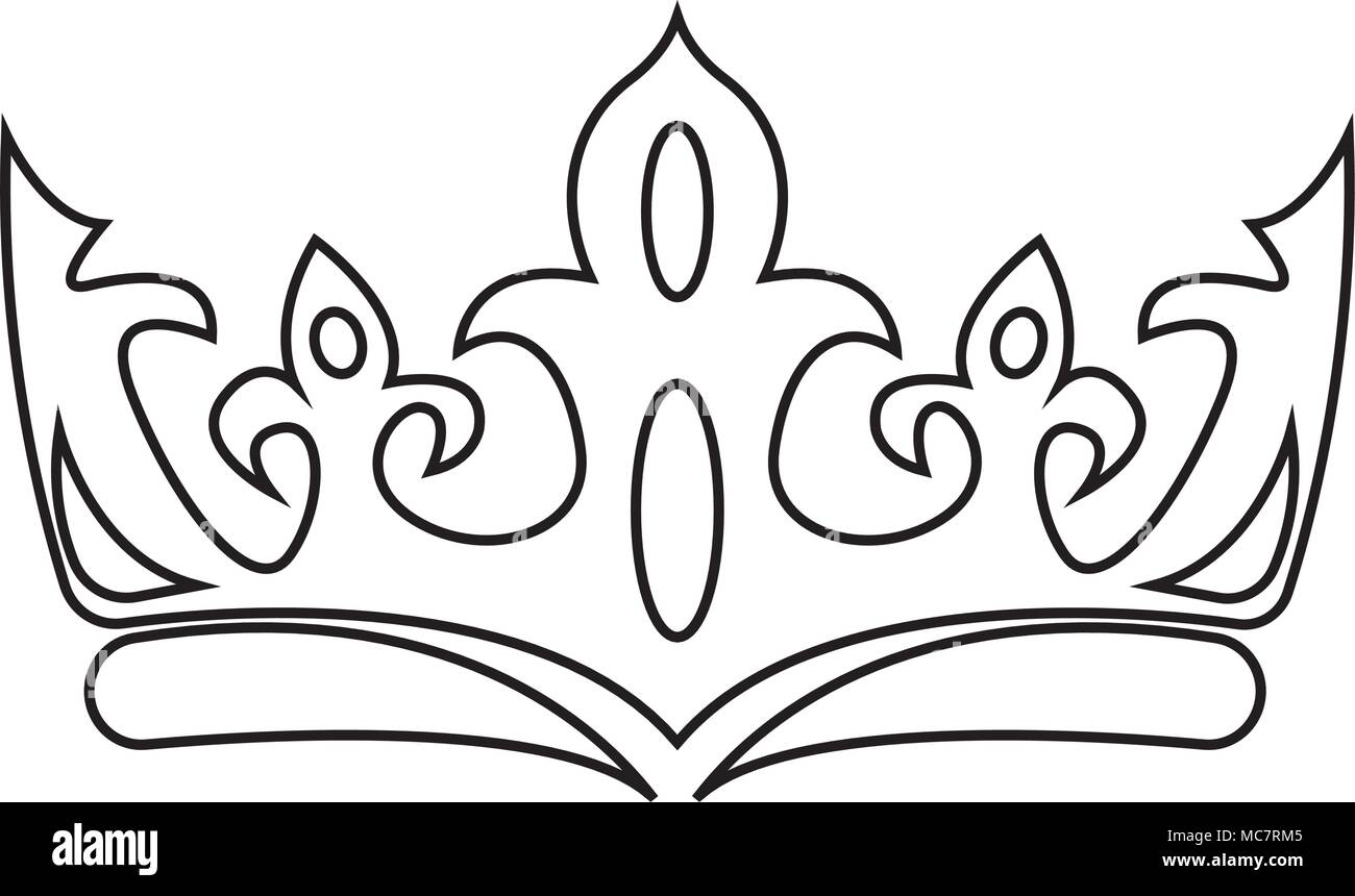 Abstract elegant crown Stock Vector Image & Art - Alamy