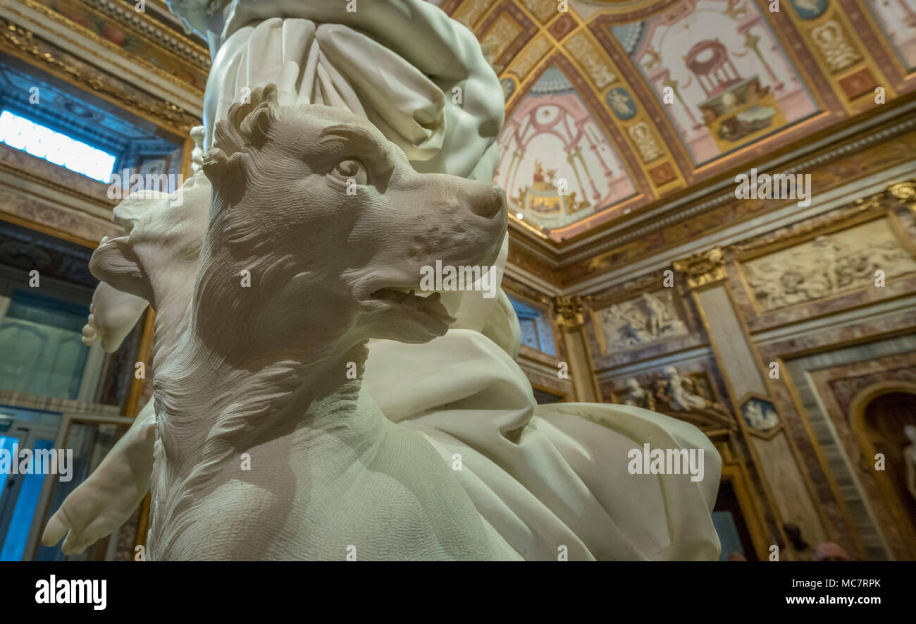 Rape of Proserpina sculpture in the Galleria Borghese Stock Photo - Alamy