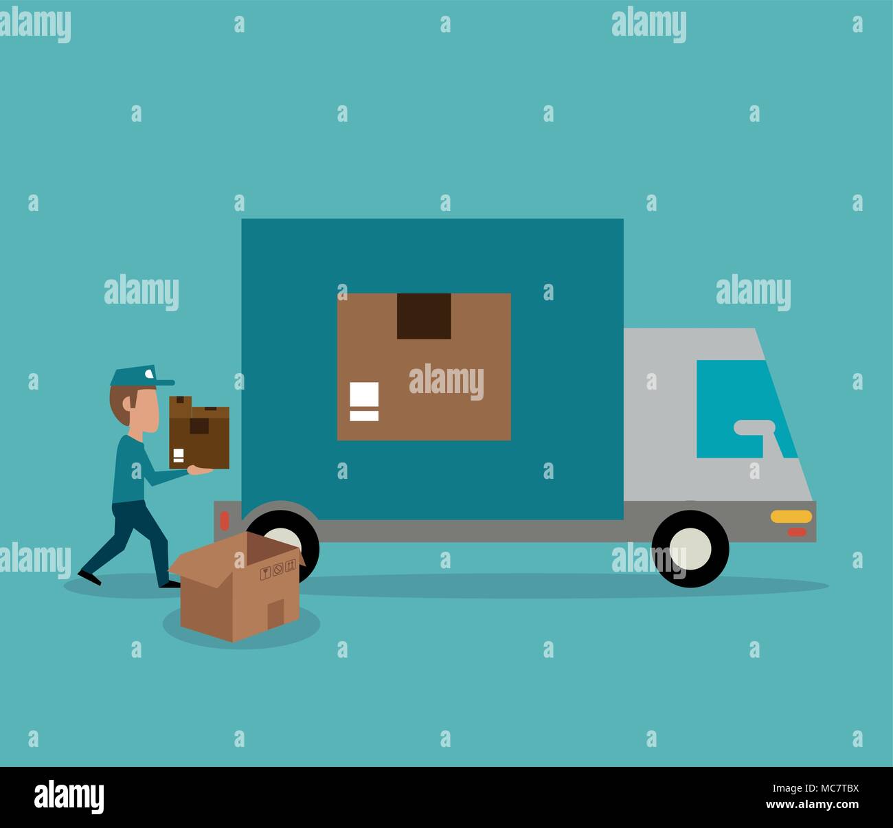 Express delivery service Stock Vector Image & Art - Alamy
