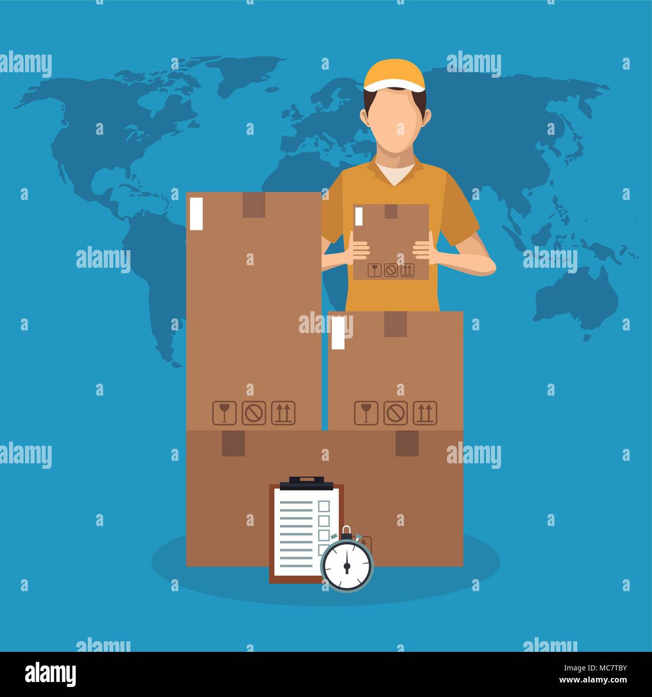 Express delivery service Stock Vector Image & Art - Alamy