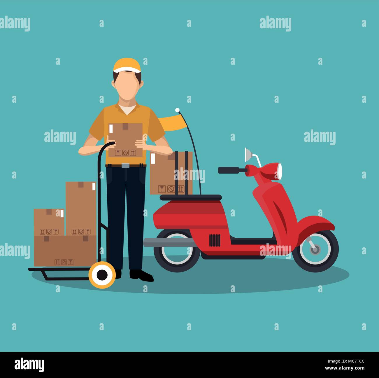 Express delivery service Stock Vector Image & Art - Alamy
