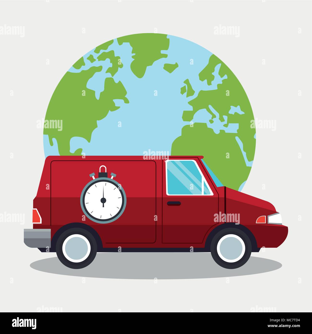 World van Stock Vector Images - Alamy