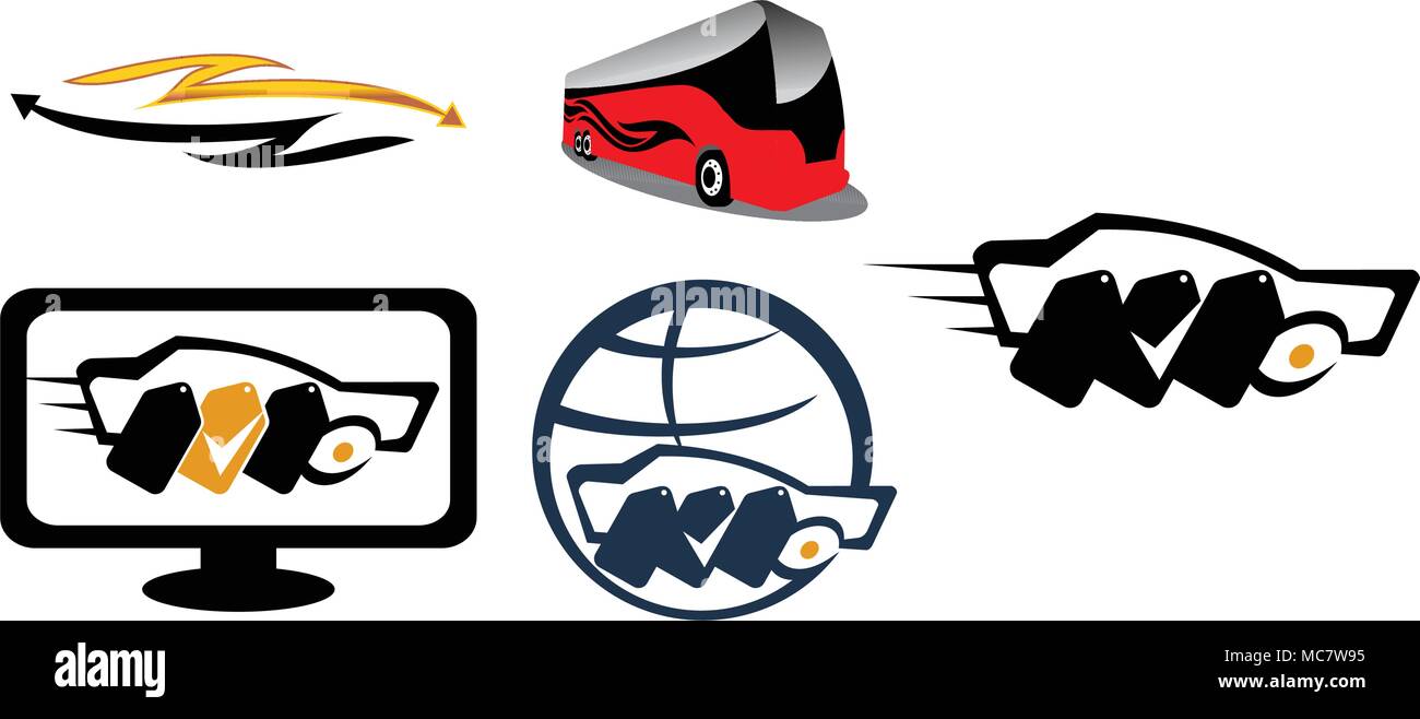 Auto Car Solutions Set Stock Vector Image & Art - Alamy