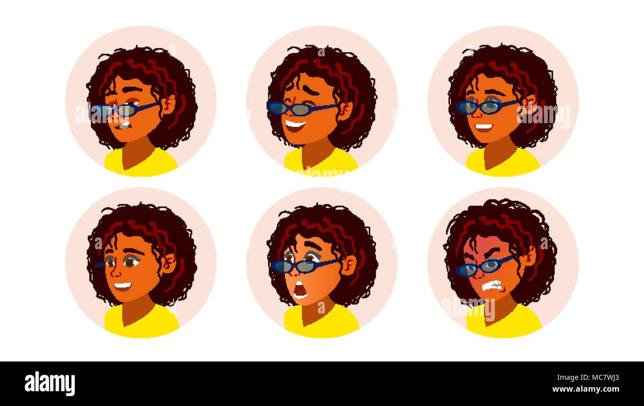 Afro caribbean woman female Stock Vector Images - Alamy