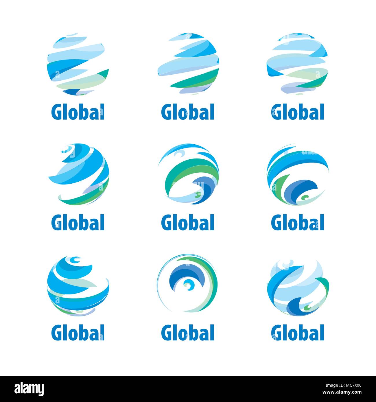 vector logo globe Stock Vector Image & Art - Alamy