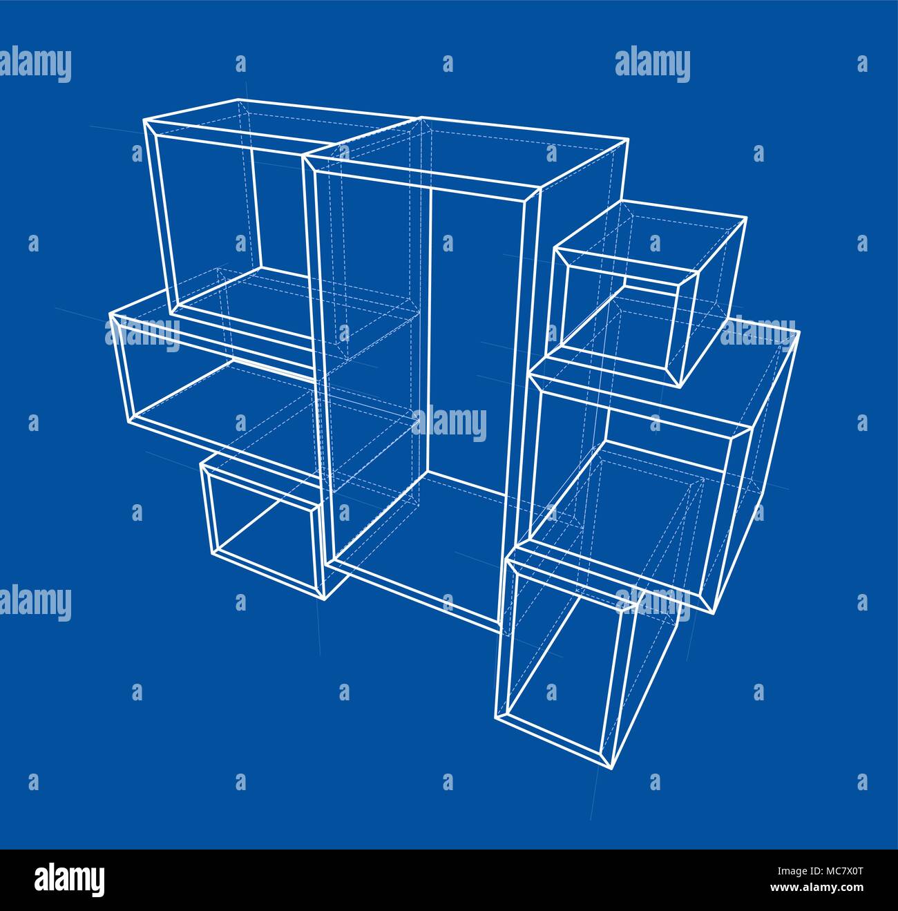 Empty showcase outline. Vector Stock Vector Image & Art - Alamy