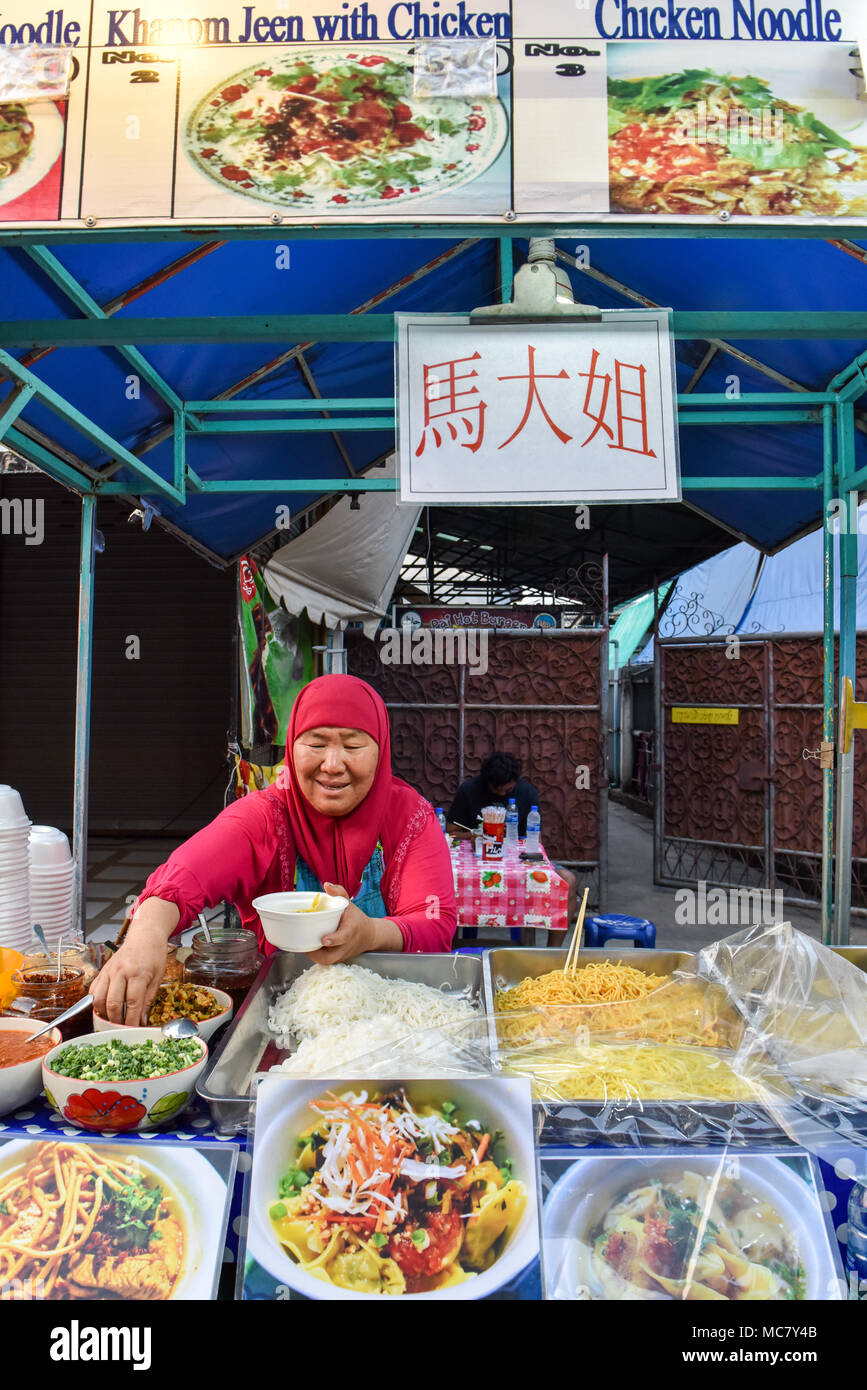 Street Food, Walking street, Pai, Northern Thailand Stock Photo - Alamy