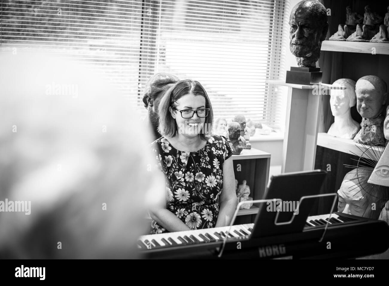 Piano recital at Oscar Nemon Sculpture Gallery / museum in Boars Hill ...